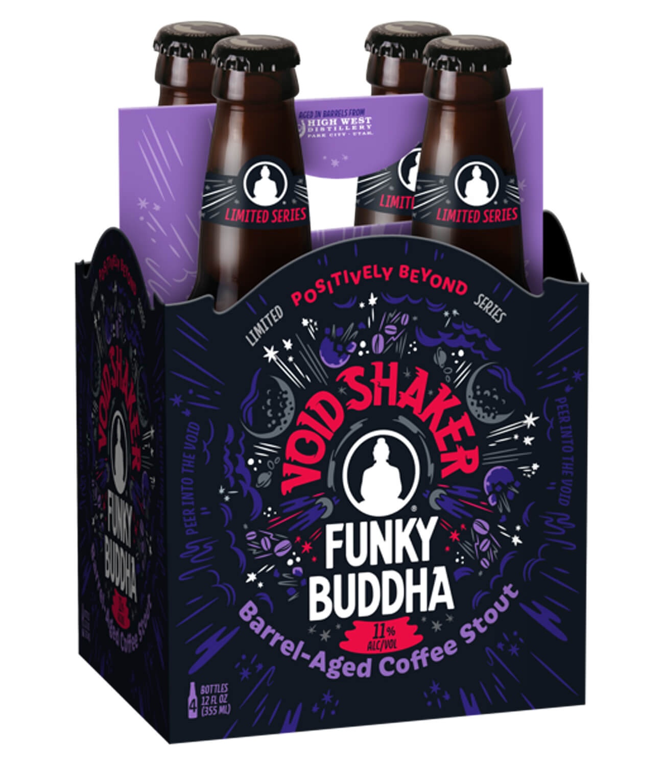 Funky Buddha Void Shaker Barrel-Aged 4 ct; 12 oz | Shipt