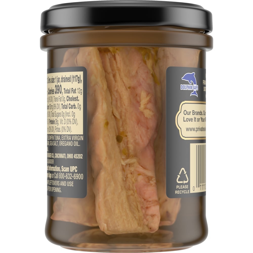 Private Selection Yellowfin Tuna Fillets With Oregano In Extra Virgin ...