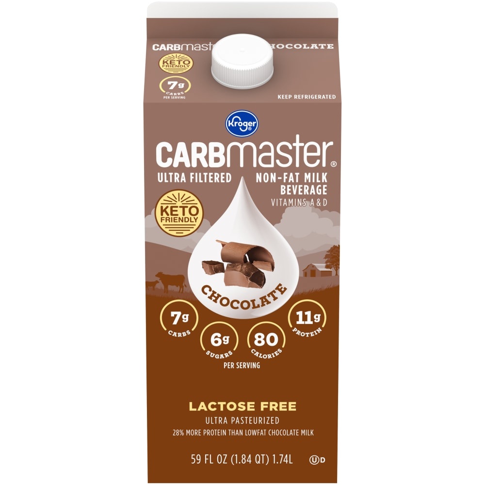 Korger Carbmaster Ultra-Filter Non-Fat Chocolate Milk 59 fl oz | Shipt