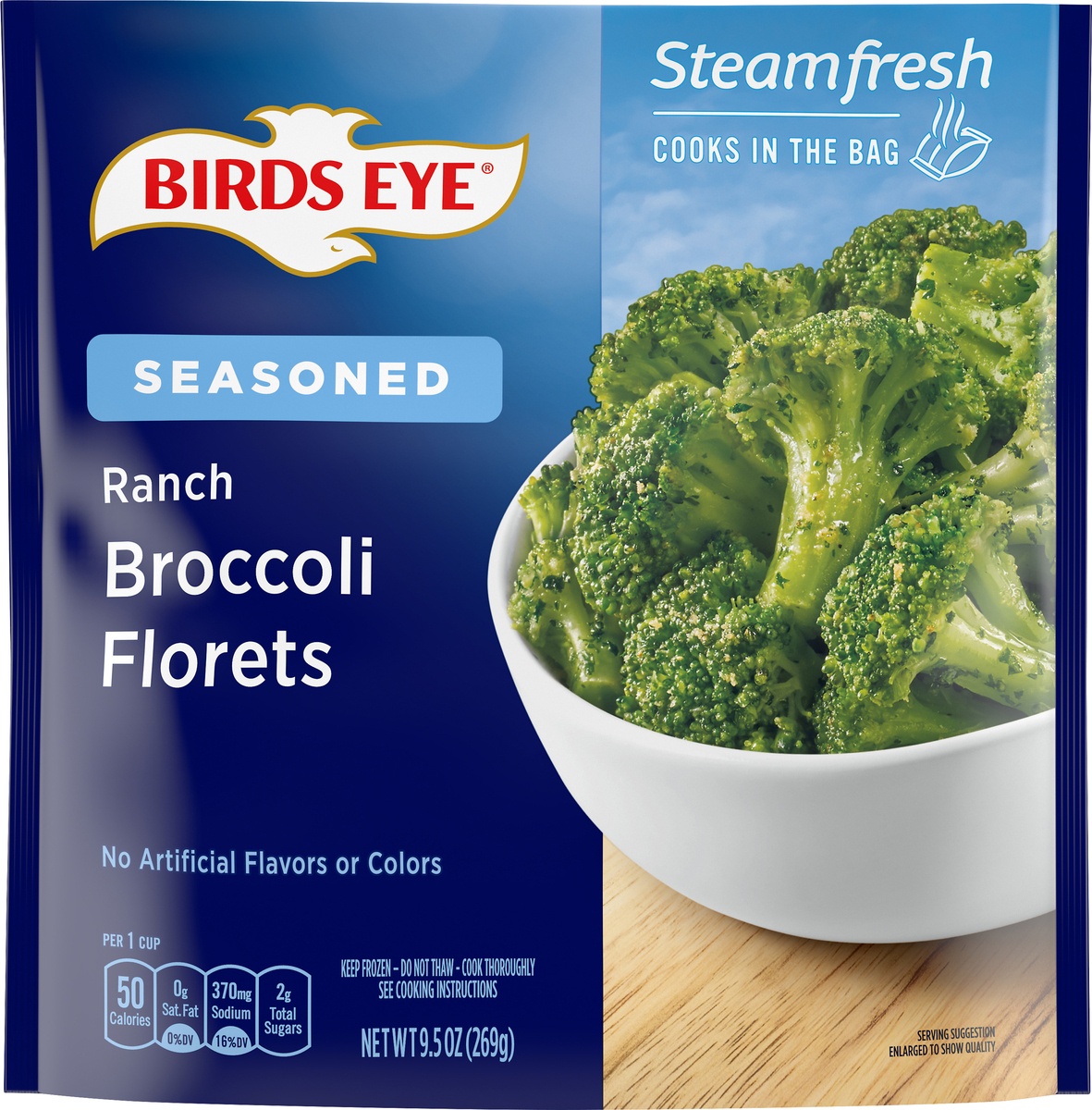 Birds Eye Steamfresh Flavor Full Ranch Broccoli 9.5 oz | Shipt