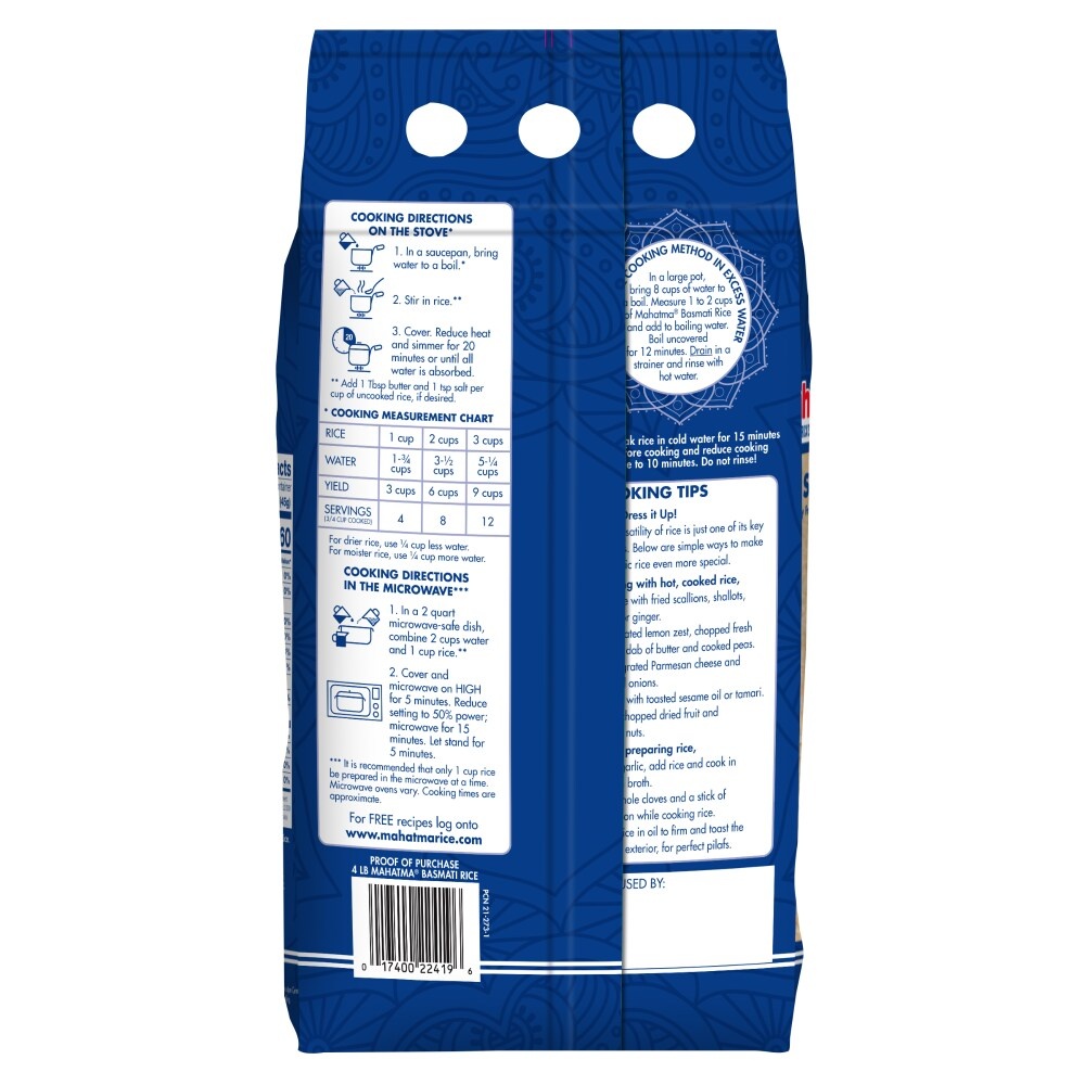 Mahatma Basmati Rice 64 oz 64 oz | Shipt