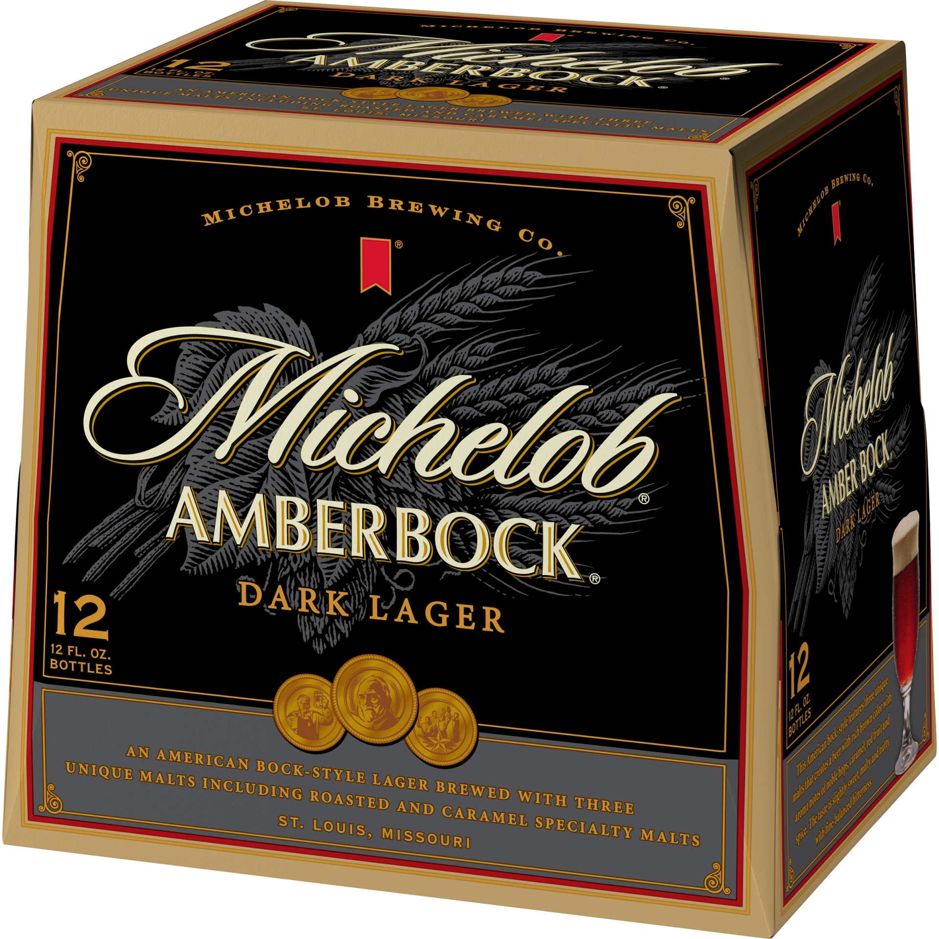Michelob Amber Bock Dark Lager, 5.2% ABV 12 ct; 12 oz | Shipt