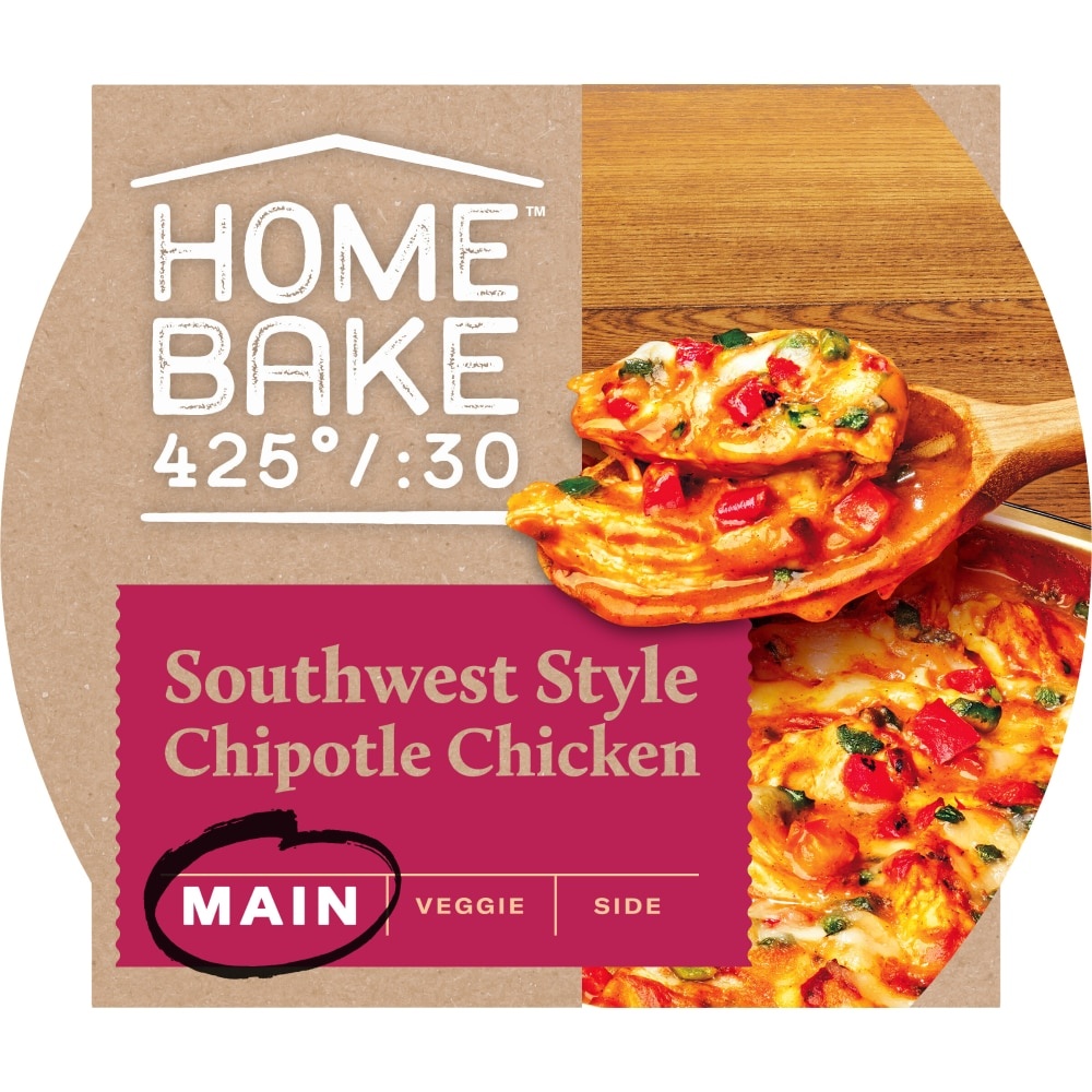 Homebake 425/:30 Southwest Style Chipotle Chicken Frozen Meals Main ...