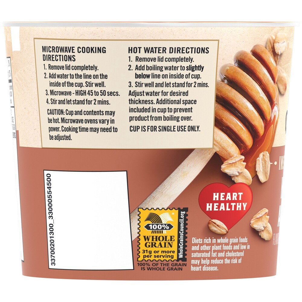 Quaker Honey & Almond Instant Oatmeal Value Pack 4 ct; 1.76 oz | Shipt