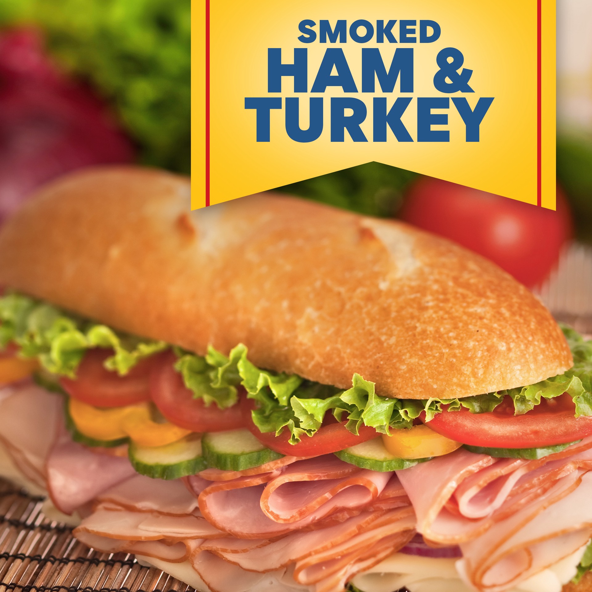 Oscar Mayer Smoked Ham & Smoked Turkey Sub Kit - 28oz 28 oz | Shipt