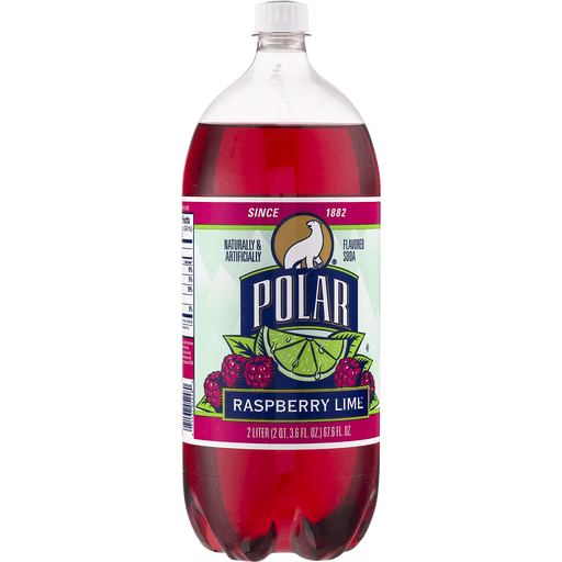 Polar Raspberry Lime Soda 2 liter | Shipt