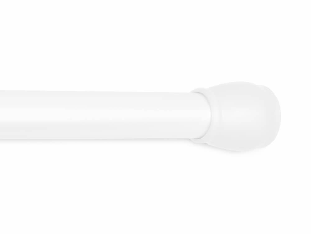 Maytex Luminex Aluminum Tension Shower Curtain Rod - White 86 in | Shipt