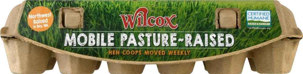 Wilcox Mobile-Pasture Raised Large Brown Eggs 12 ct | Shipt