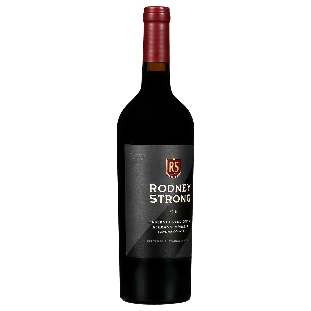 Rodney Strong Vineyards Cabernet Sauvignon Red Wine - 750ml Bottle 750 ...