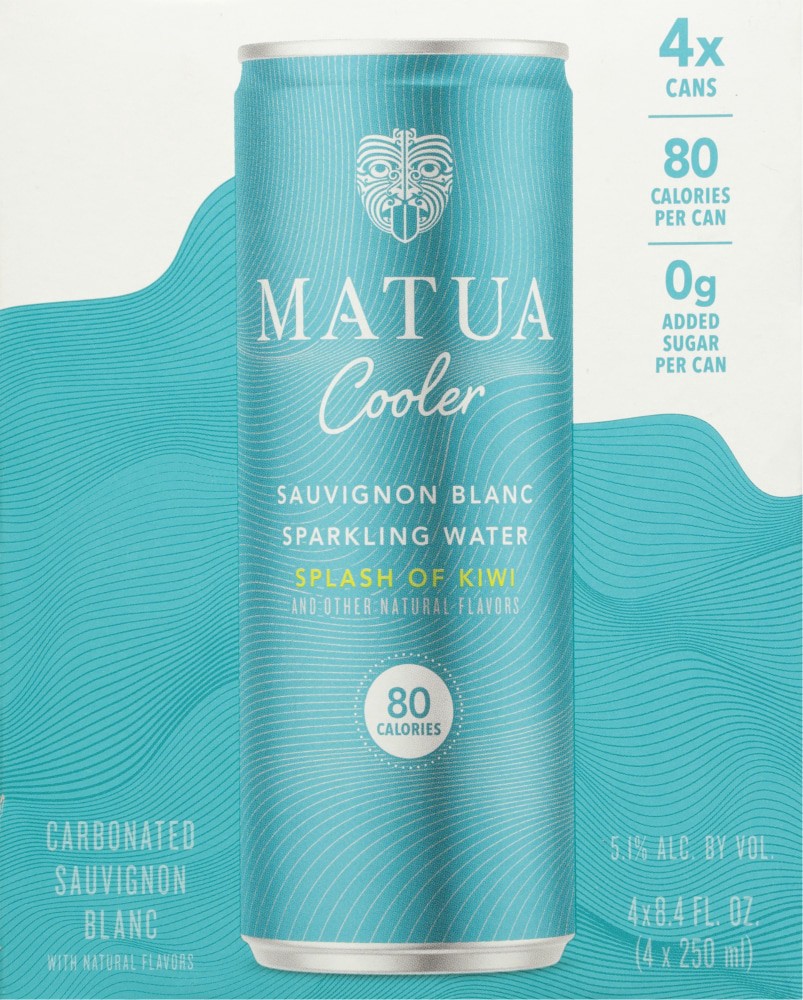 Matua Cooler Splash of Kiwi Sauvignon Blanc 4 - 8.4 fl oz Cans 4 ct | Shipt
