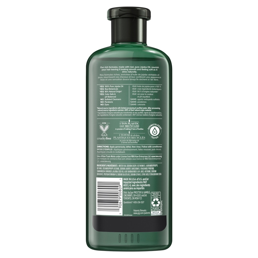 Herbal Essences Sulfate Free Jojoba Oil Shampoo, Smoothing Air Dry ...