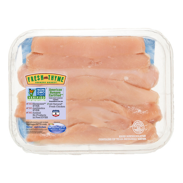 Springer Mountain Farms Fresh Thyme Antibiotic Free Chicken Boneless ...