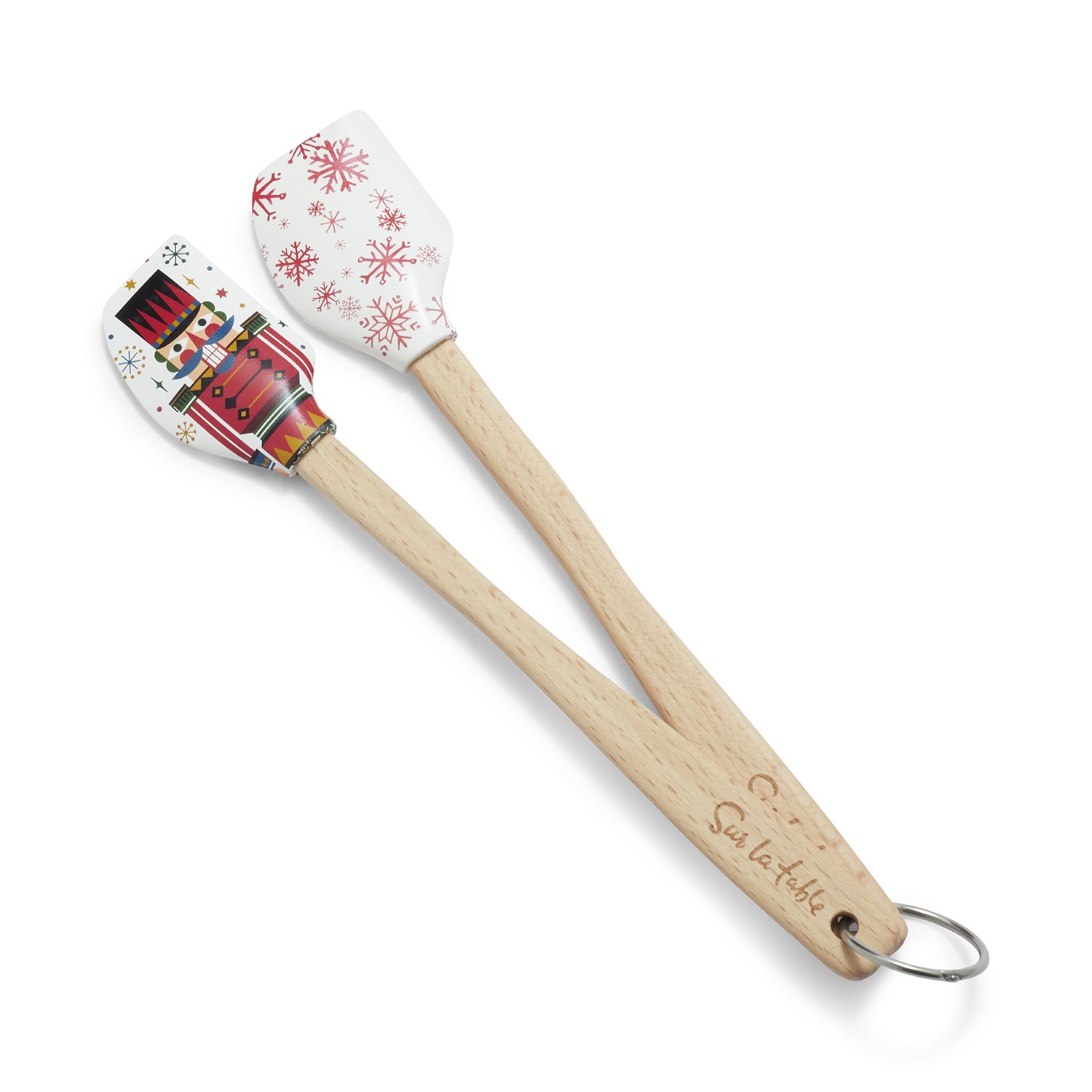 Sur La Table Mini Nutcracker Spatulas 2 ct | Shipt