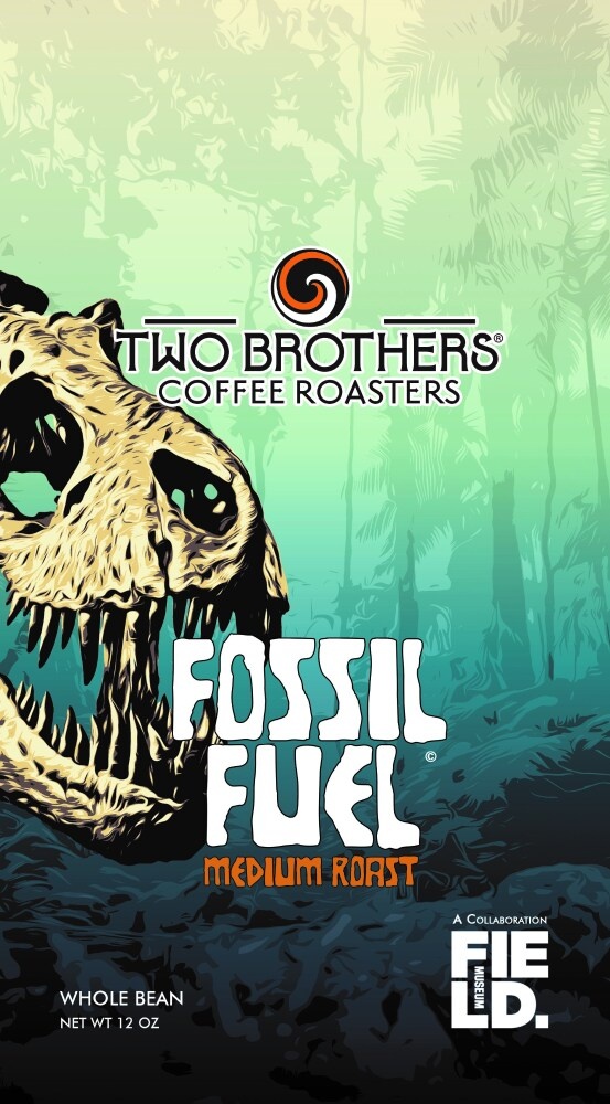 Two Brothers Coffee Roasters Fossil Fuel Medium Roast Whole Bean Coffee ...