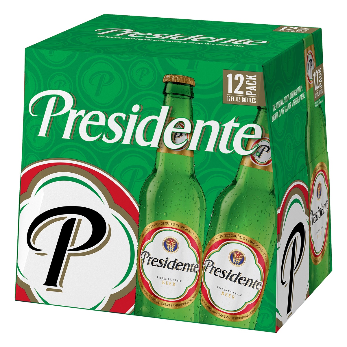 Presidente Pilsener Style Beer, 5% ABV 12 ct; 12 fl oz | Shipt