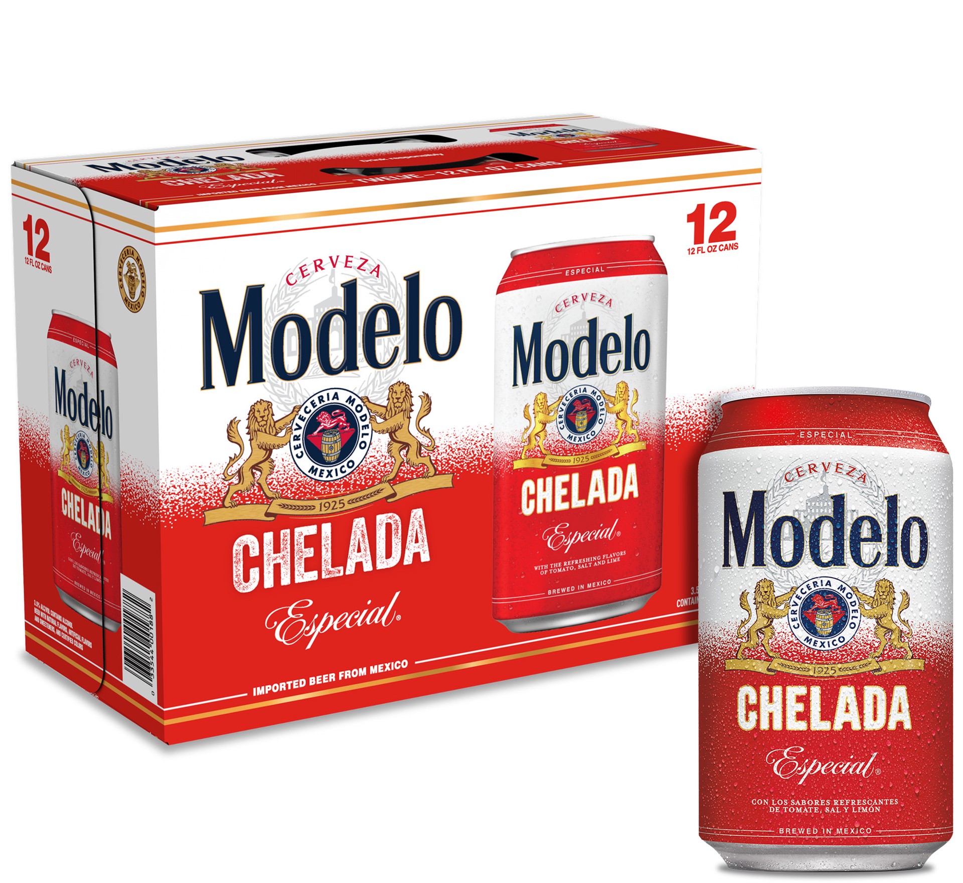 Modelo Chelada Especial Mexican Import Flavored Beer, 12 pk 12 fl oz ...