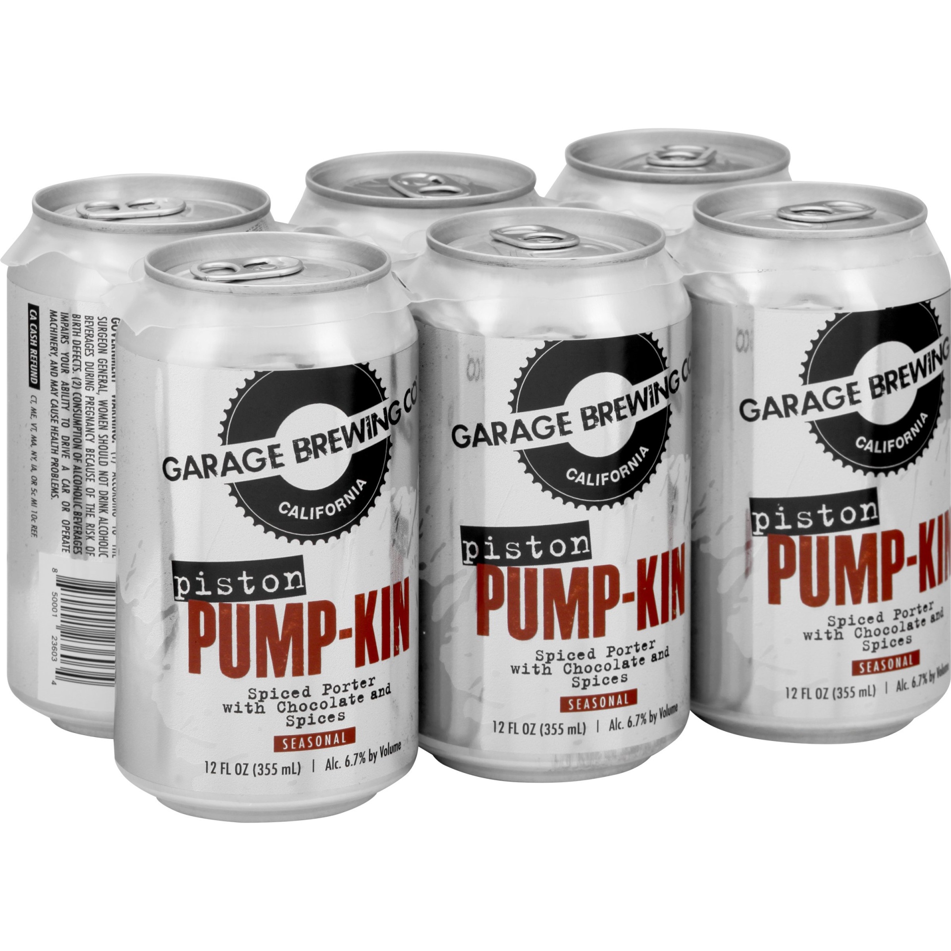Garage Brewing Co. Garage Brewing Piston Pump-kin Porter 6 ct; 12 oz ...