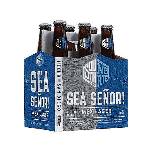 SouthNorte Beer Co. Sea Senor! Mexican Lager 6 ct; 12 oz | Shipt