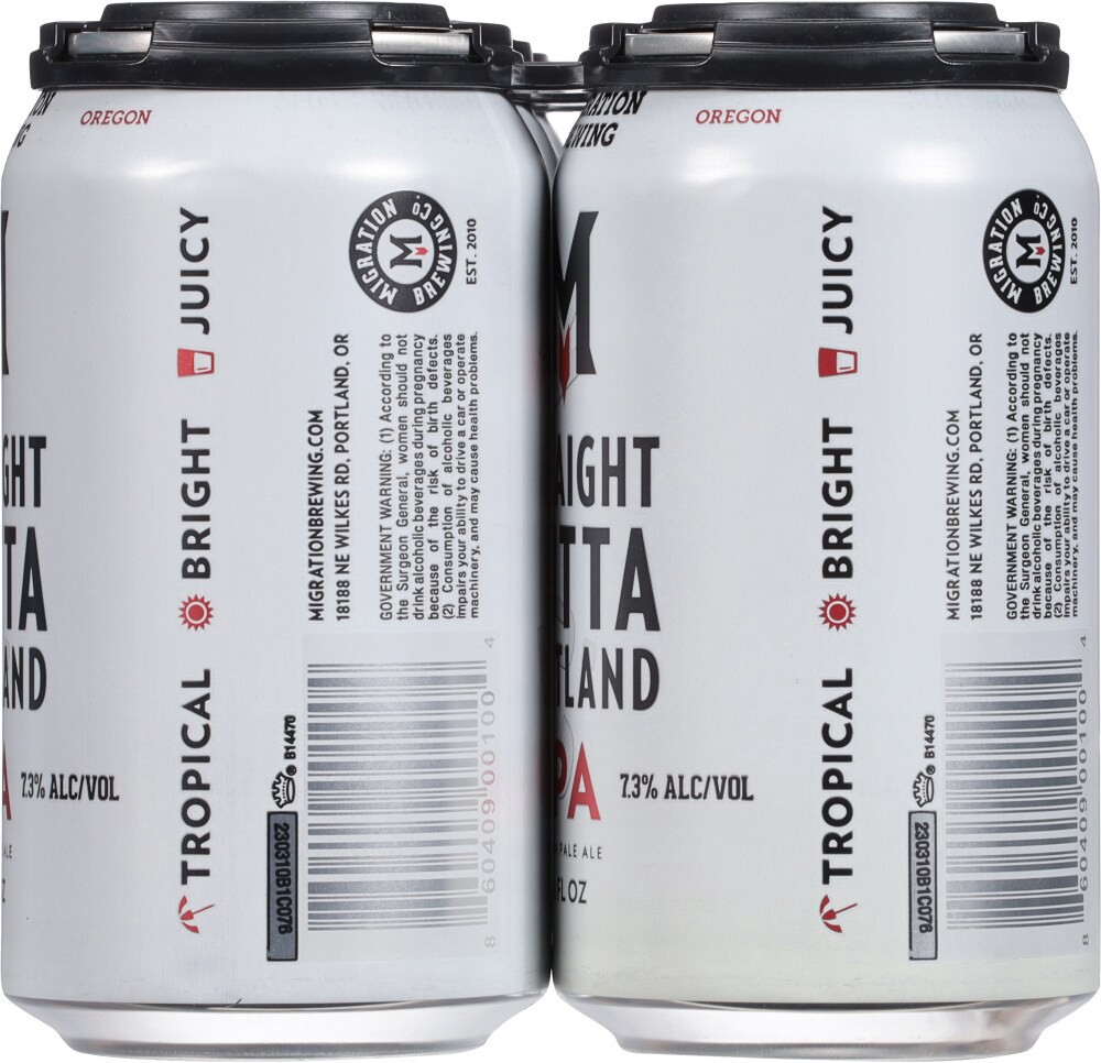Migration Brewing Straight Outta Portland Ipa Beer Cans 6 ct; 12 fl oz ...
