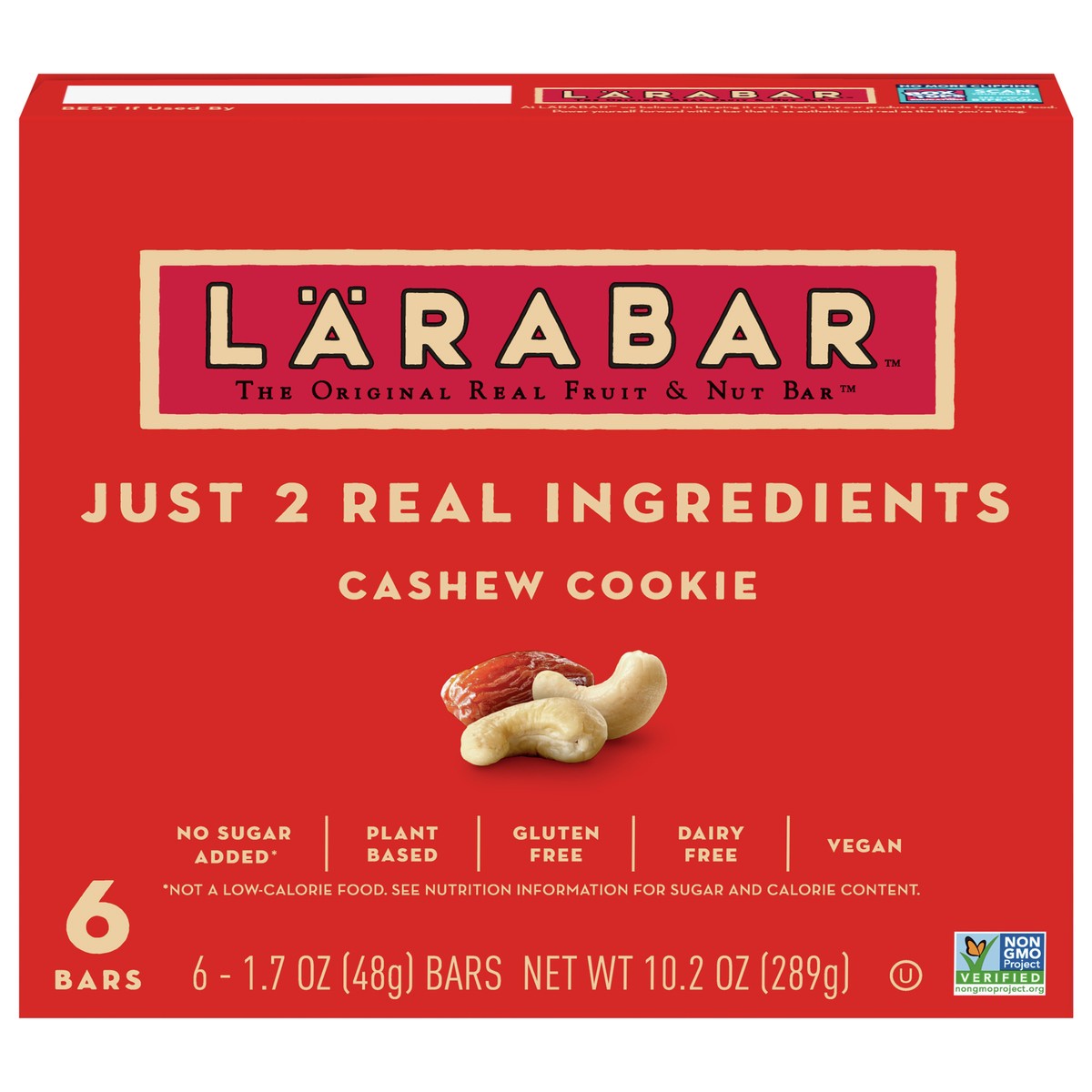 LÄRABAR Larabar Cashew Cookie Protein Bar - 10.2oz/6ct 10.2 oz, 6 ct ...