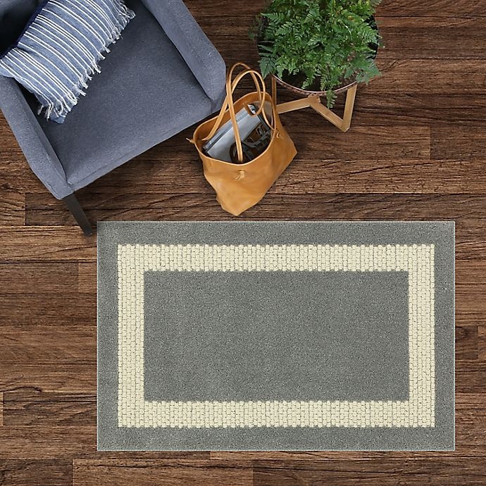 Maples Weston Border Area Rug - Grey" 30 in x 46 in | Shipt