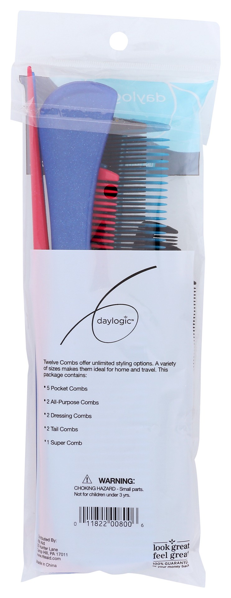 Daylogic Styling Comb Family Pack 12 ct | shipt