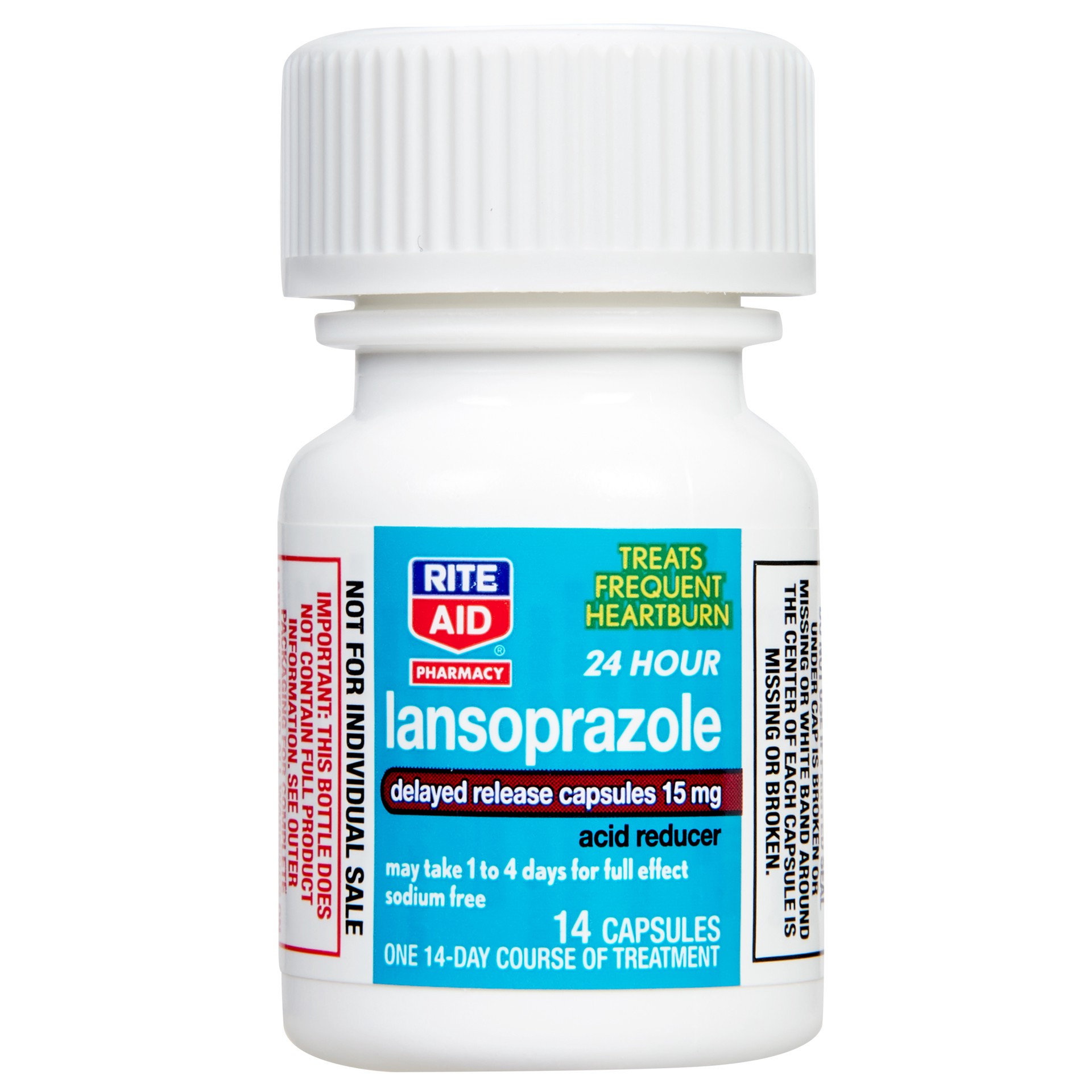 Rite Aid Lansoprazole Capsules, 15 mg 42 ct | Shipt