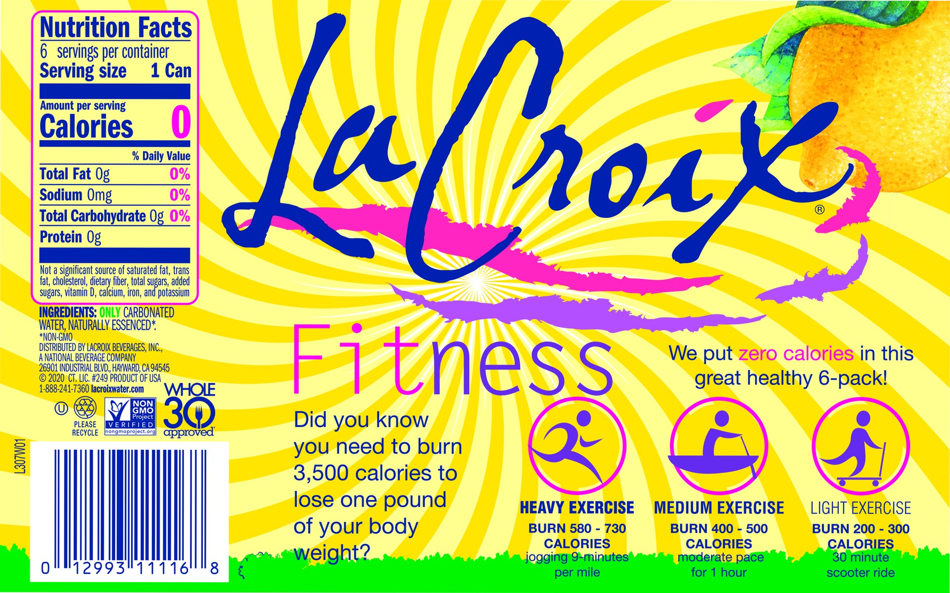 La Croix Sparkling Water, LimonCello 6 ct | Shipt