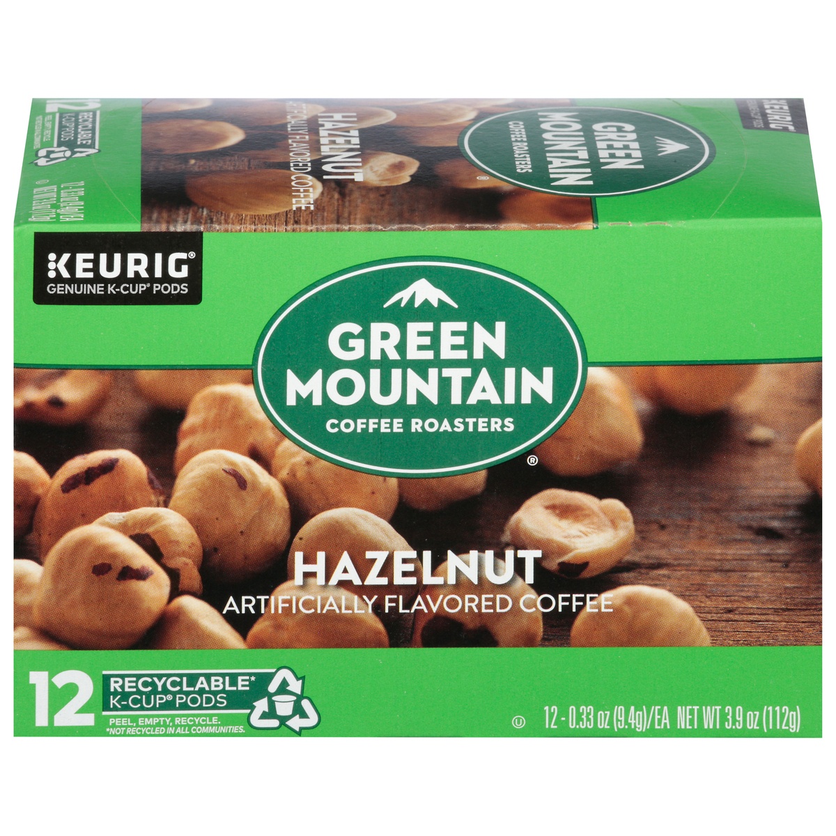 Green Mountain Hazelnut Kcup Coffee Pods 3.9 oz | Shipt