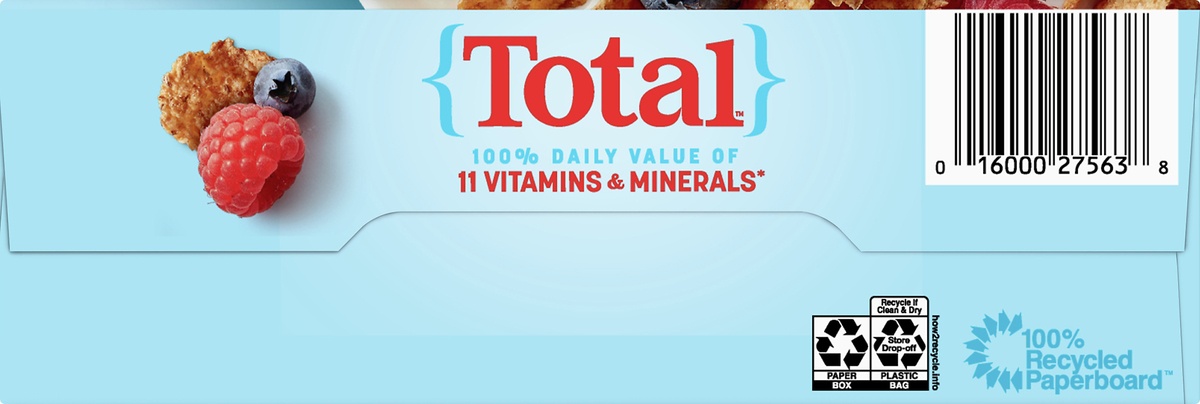 Total Breakfast Cereal, with Whole Grain Flakes, 16 oz 16 oz | Shipt