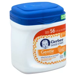 Gerber Good Start Stage 1 Gentle Non-GMO Powder Infant Formula 32 oz ...