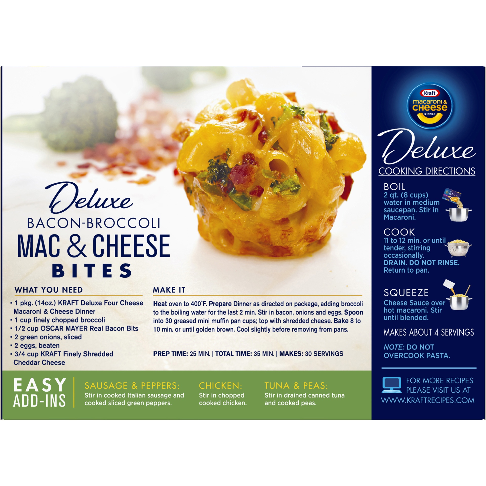 Kraft Deluxe Four Cheese Mac and Cheese Dinner - 14oz 14 oz | Shipt