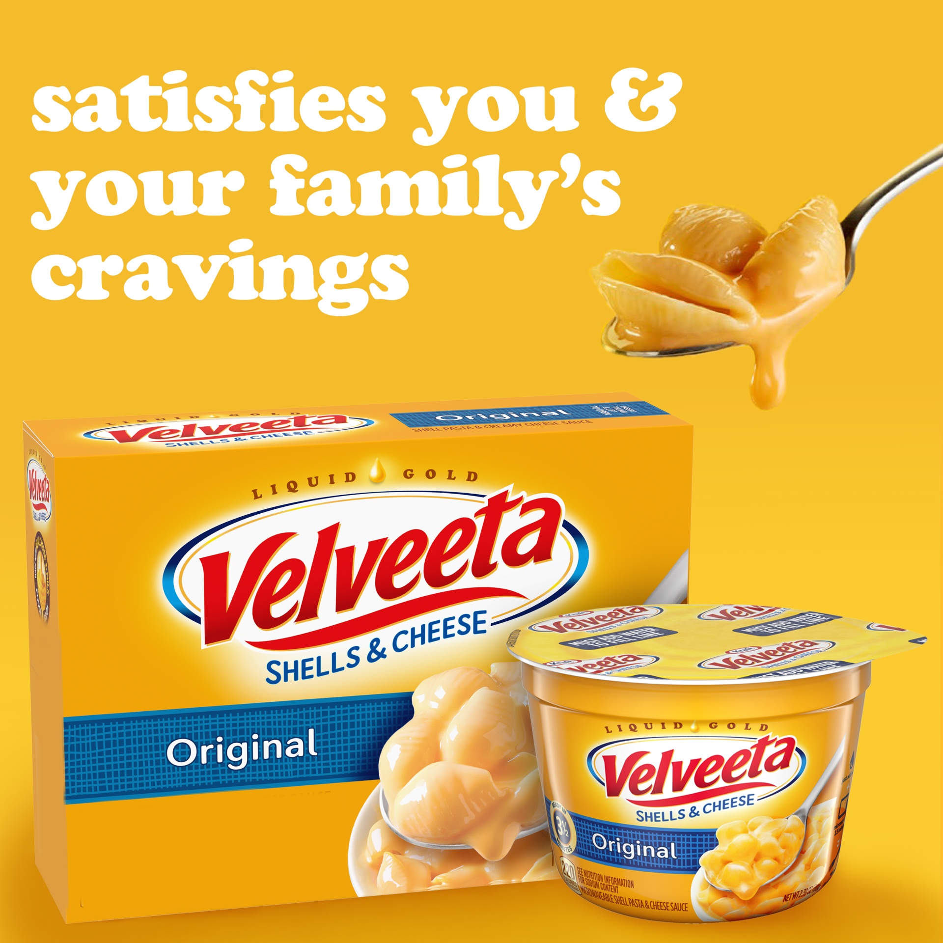 Kraft Velveeta Shells & Cheese Original Mac and Cheese Dinner - 12oz 12 ...