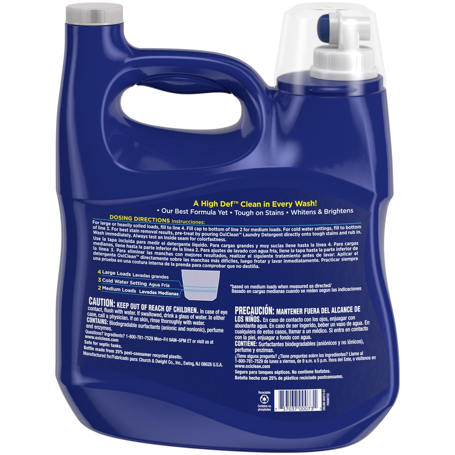 Oxi-Clean Liquid Detergent Sparkling Fresh 144 fl oz | Shipt