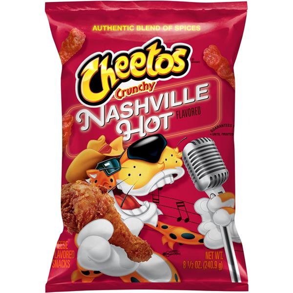 Cheetos Crunchy Cheese Snacks, Nashville Hot Flavored 8.5 oz | Shipt