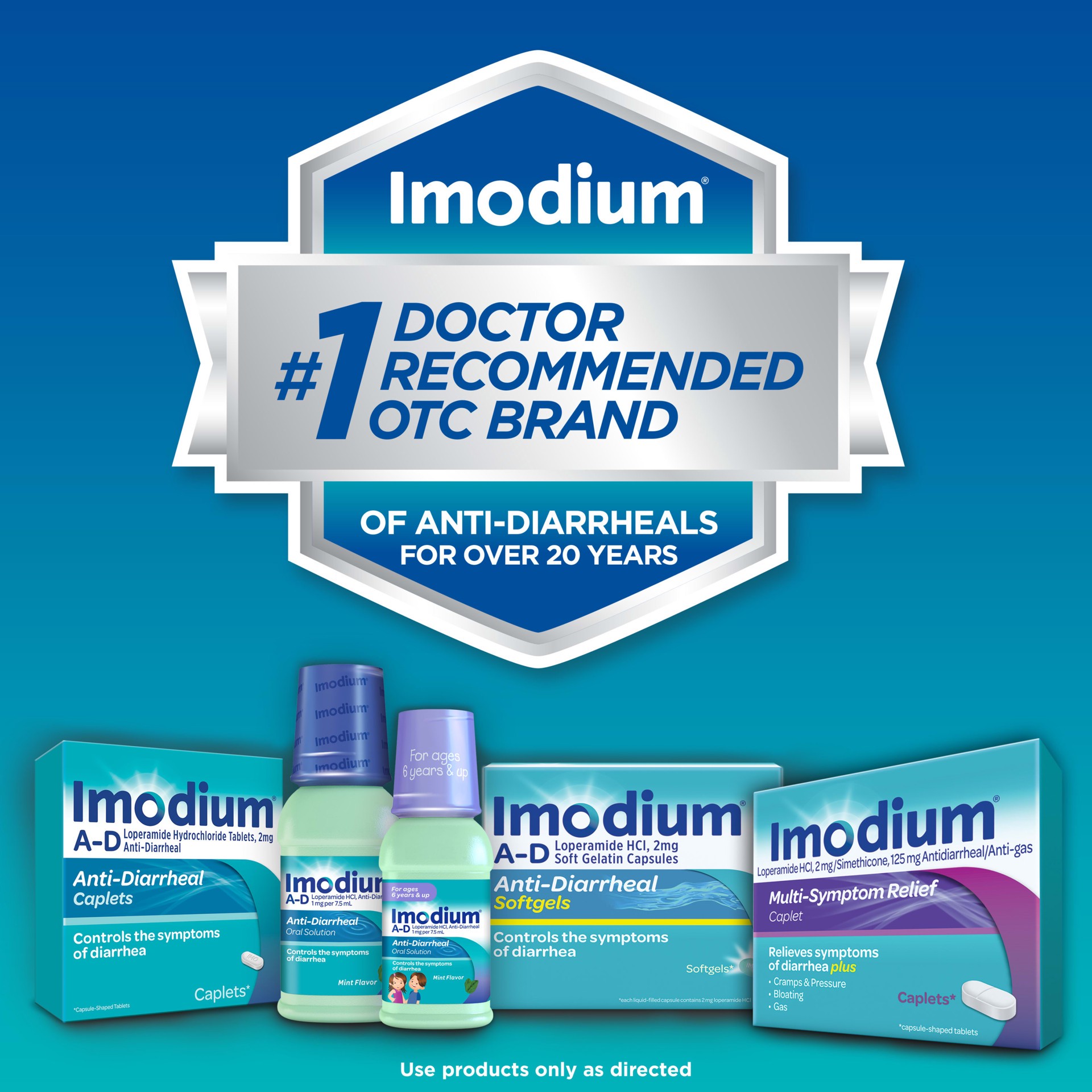 Imodium A-D Liquid Anti-Diarrheal Medicine with Loperamide ...