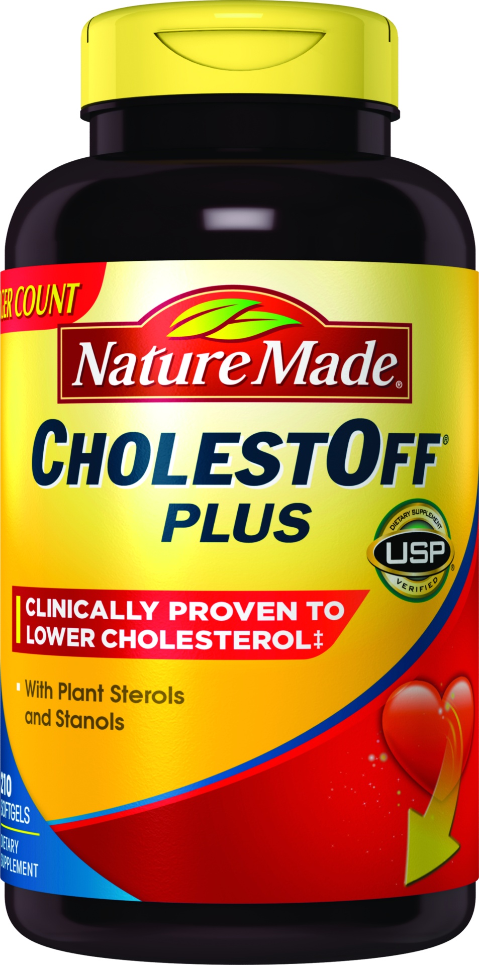 Nature Made CholestOff Plus Softgels, 210 ct 210 ct | Shipt