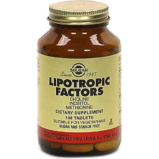 Solgar Lipotropic Factors T 100 ct | Shipt