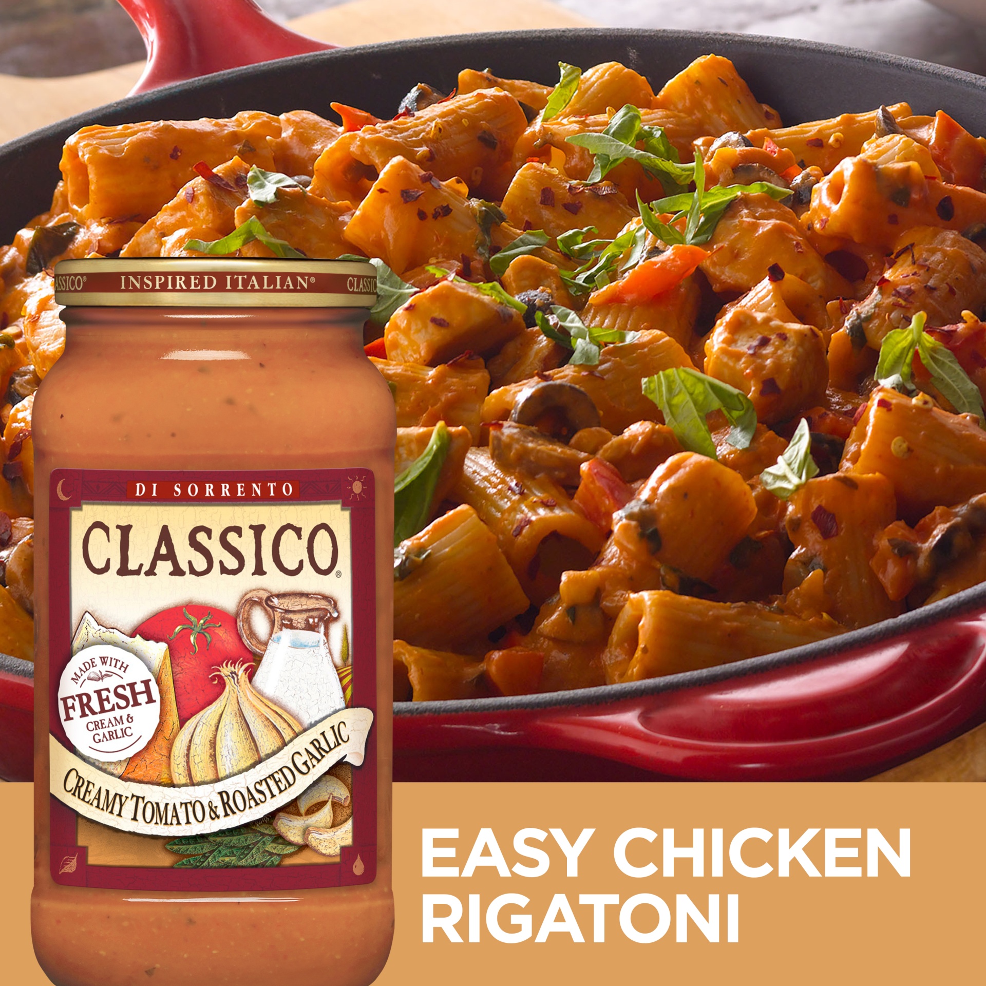 Classico Creamy Tomato & Roasted Garlic Pasta Sauce 15 oz | Shipt