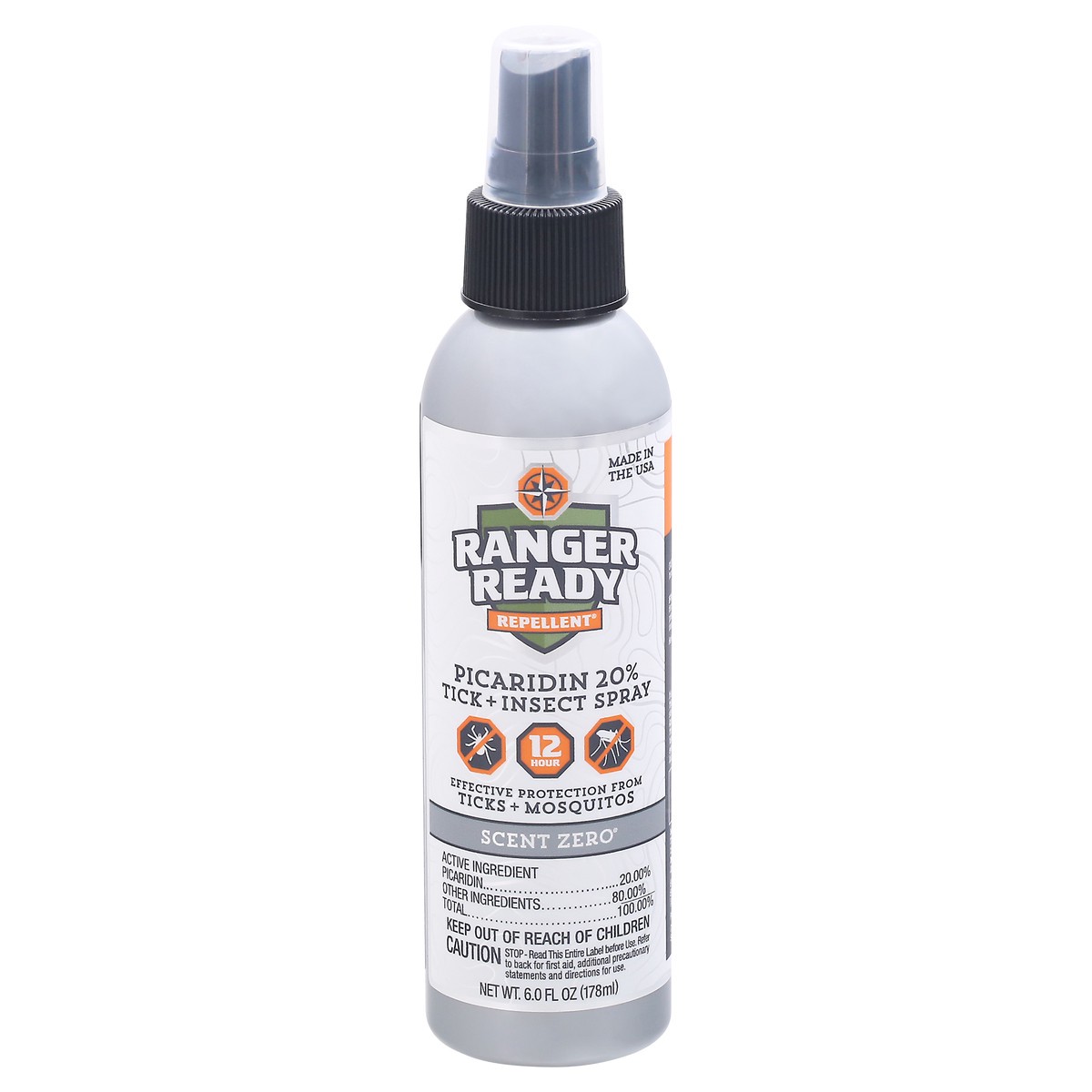 Ranger Ready Picaridin 20% Scent Zero Repellent 6 fl oz 6 fl oz | Shipt