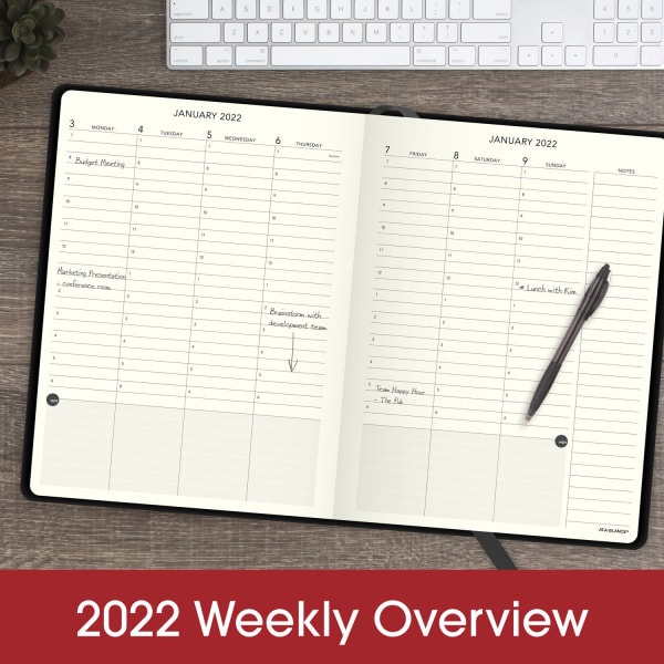 At-A-Glance Plan. Write. Remember. Weekly/Monthly Appointment Planner ...