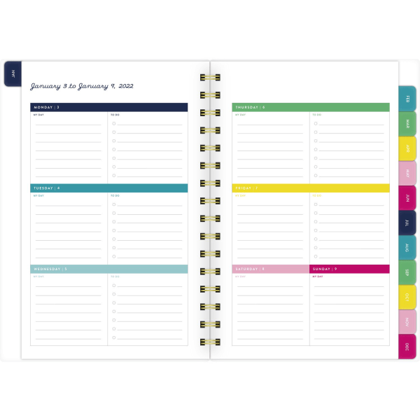 Emily Ley At-A-Glance Simplified By Emily Ley Weekly/Monthly Planner, 8 ...