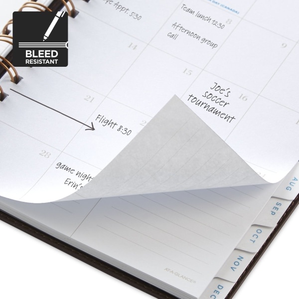 At-A-Glance Signature Collection 13-Month Weekly/Monthly Academic ...