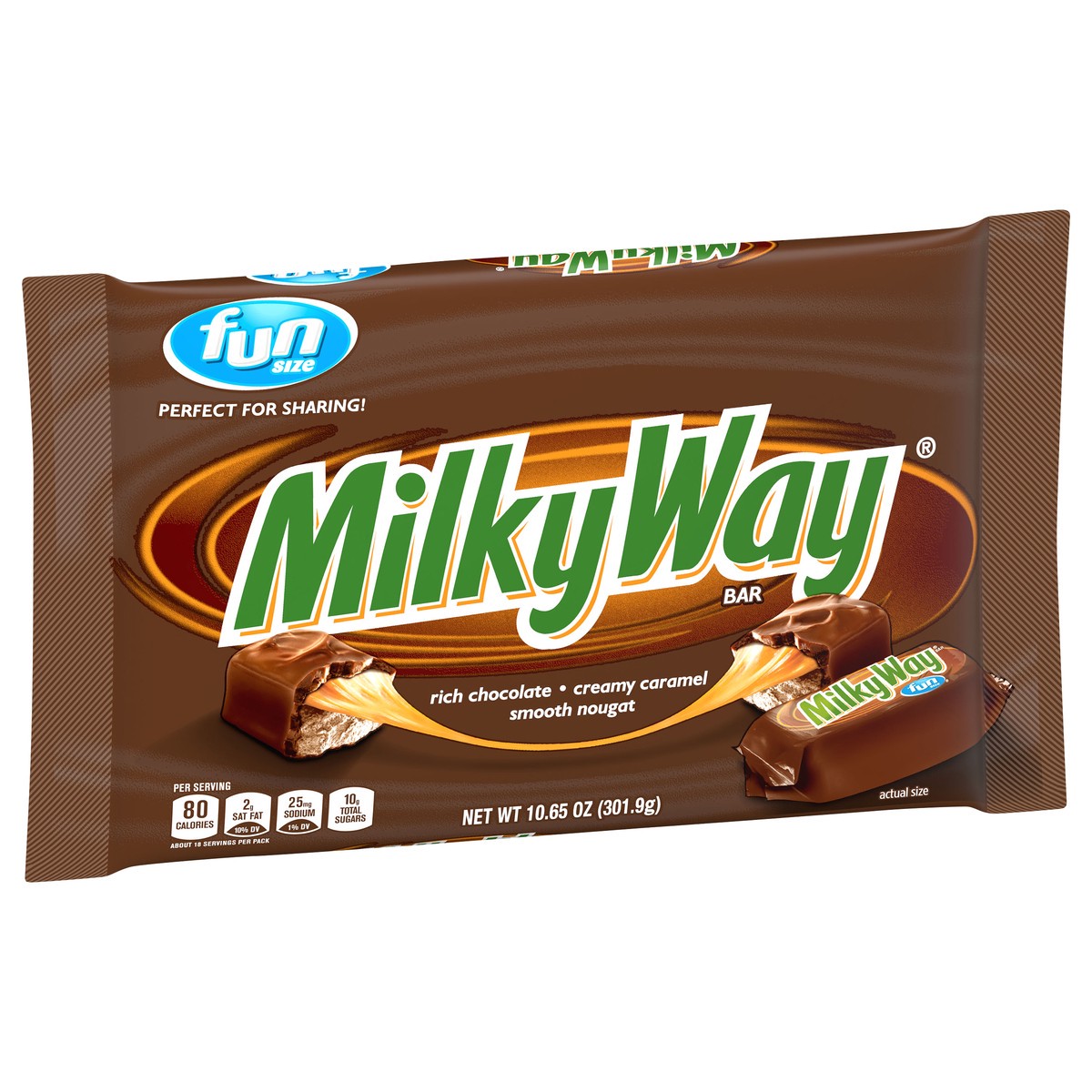 Milky Way Fun Size Milk Chocolate Candy Bars - 10.65oz 10.65 oz | Shipt