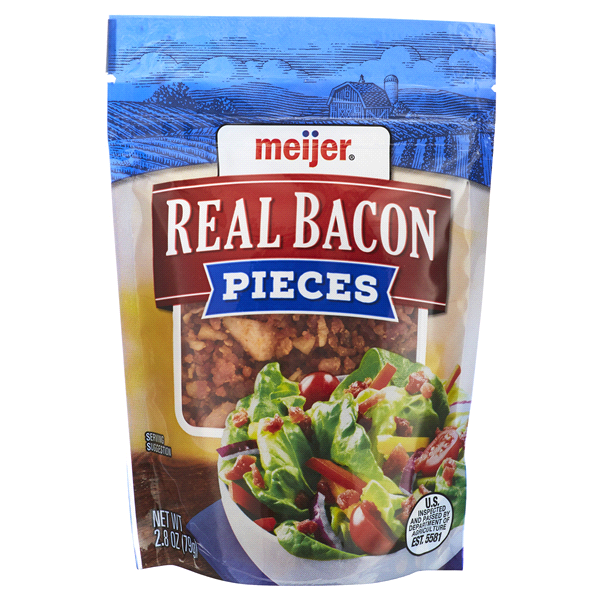 Meijer Real Bacon Pieces 2.5 oz | Shipt