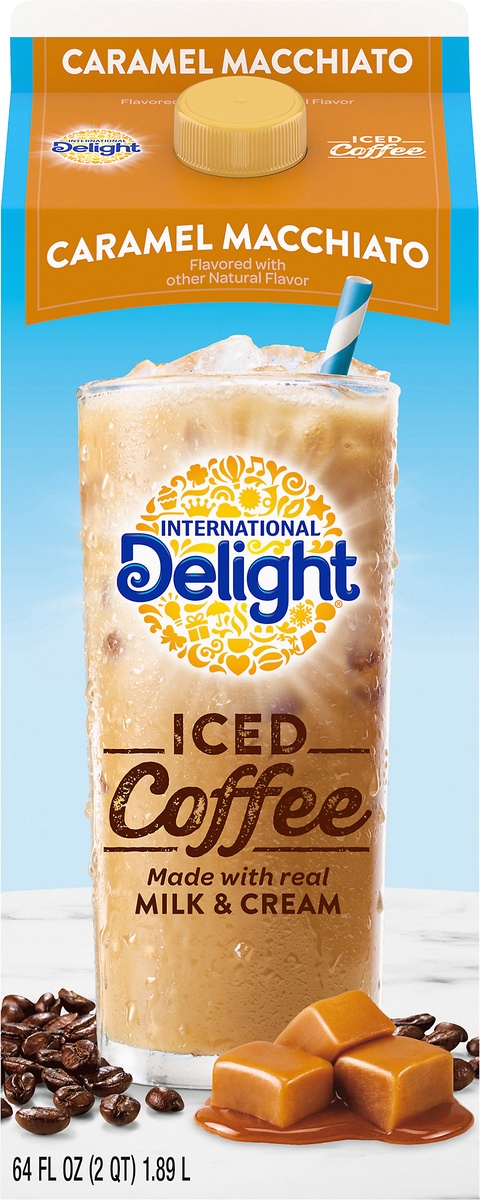 International Delight Caramel Macchiato Iced Coffee 64 fl oz | Shipt