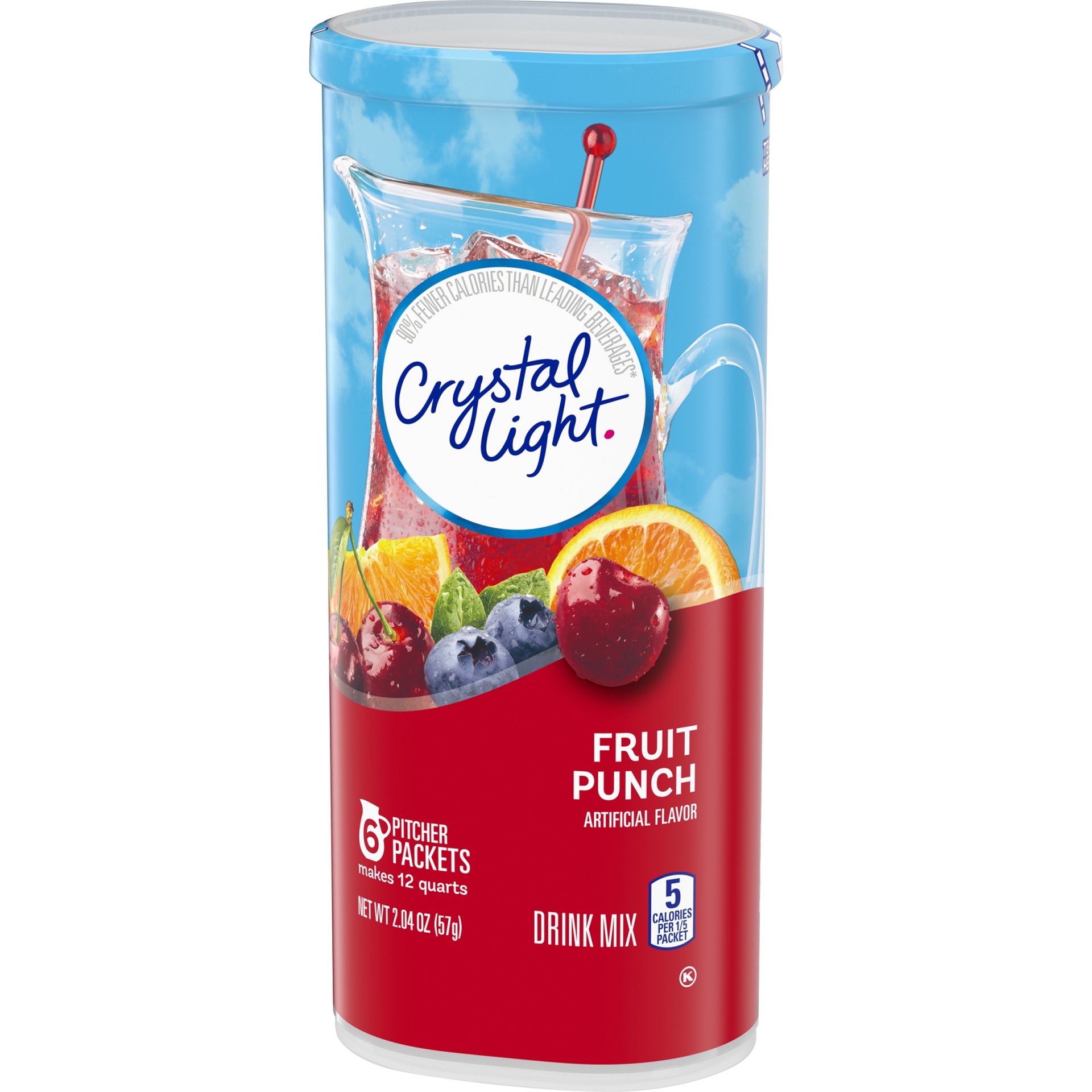 Crystal Light Fruit Punch Artificially Flavored Powdered Drink Mix ...