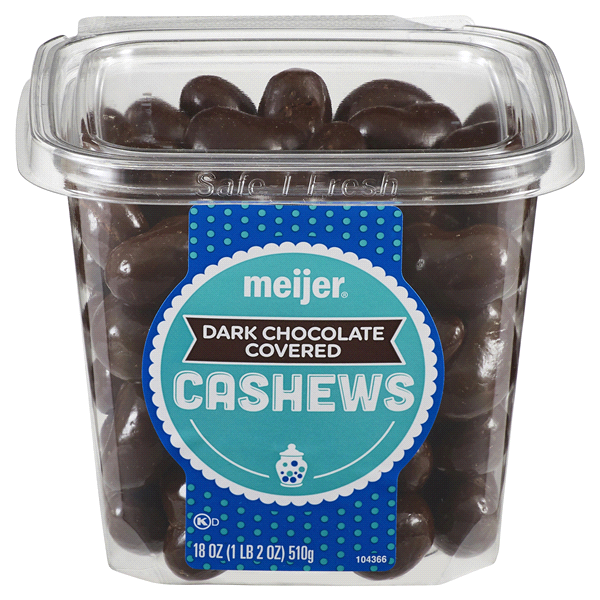 Meijer Dark Chocolate Cashews 18 oz | shipt