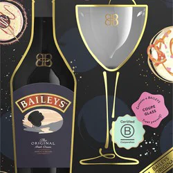 Bailey's Original Irish Cream Liqueur Holiday Gift Set with Dessert ...