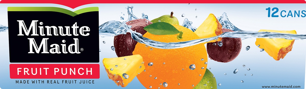 Minute Maid Fruit Punch 12 ct; 12 fl oz | Shipt